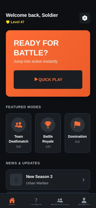 COD Mobile Clone