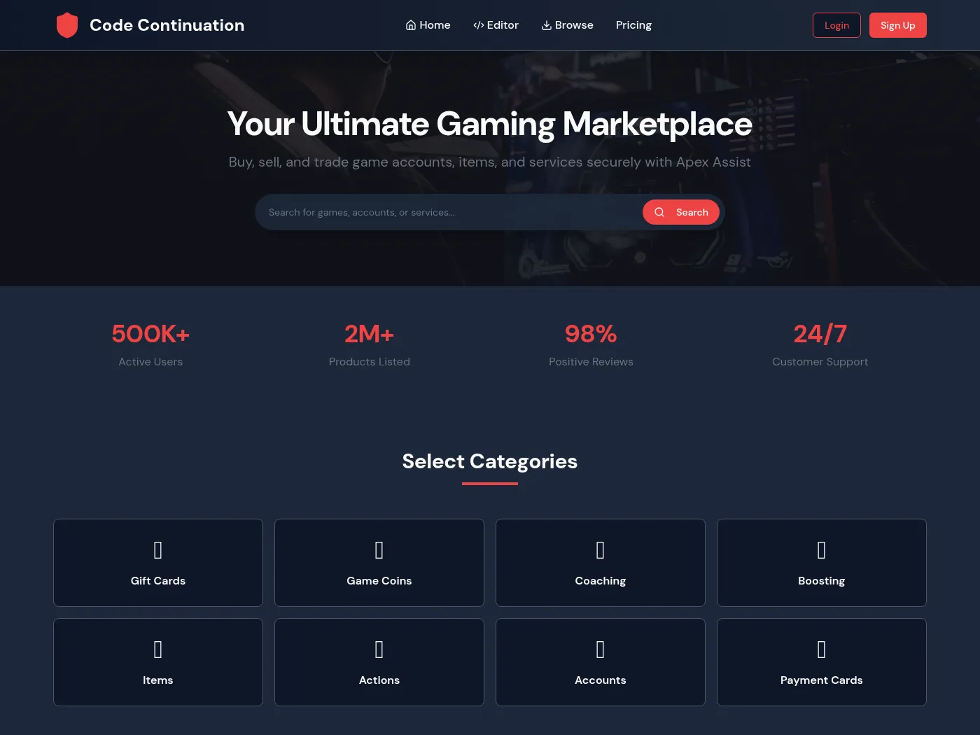 Code Continuation Assistant