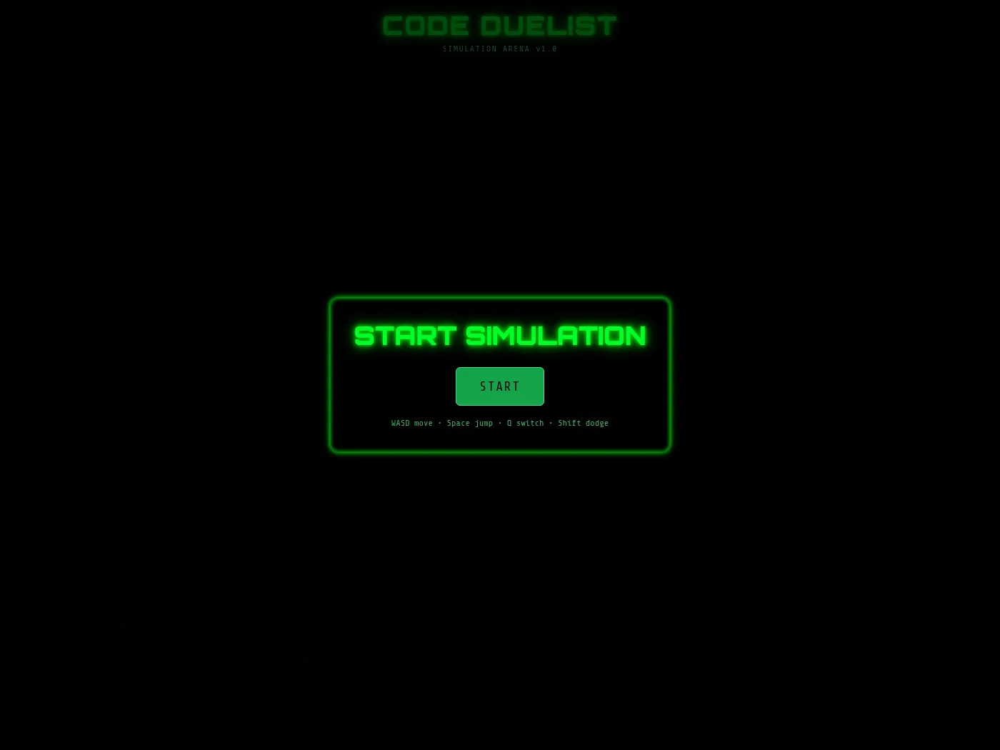 Code Duelist: Neo-Cyberpunk Third-Person 3D Combat Prototype