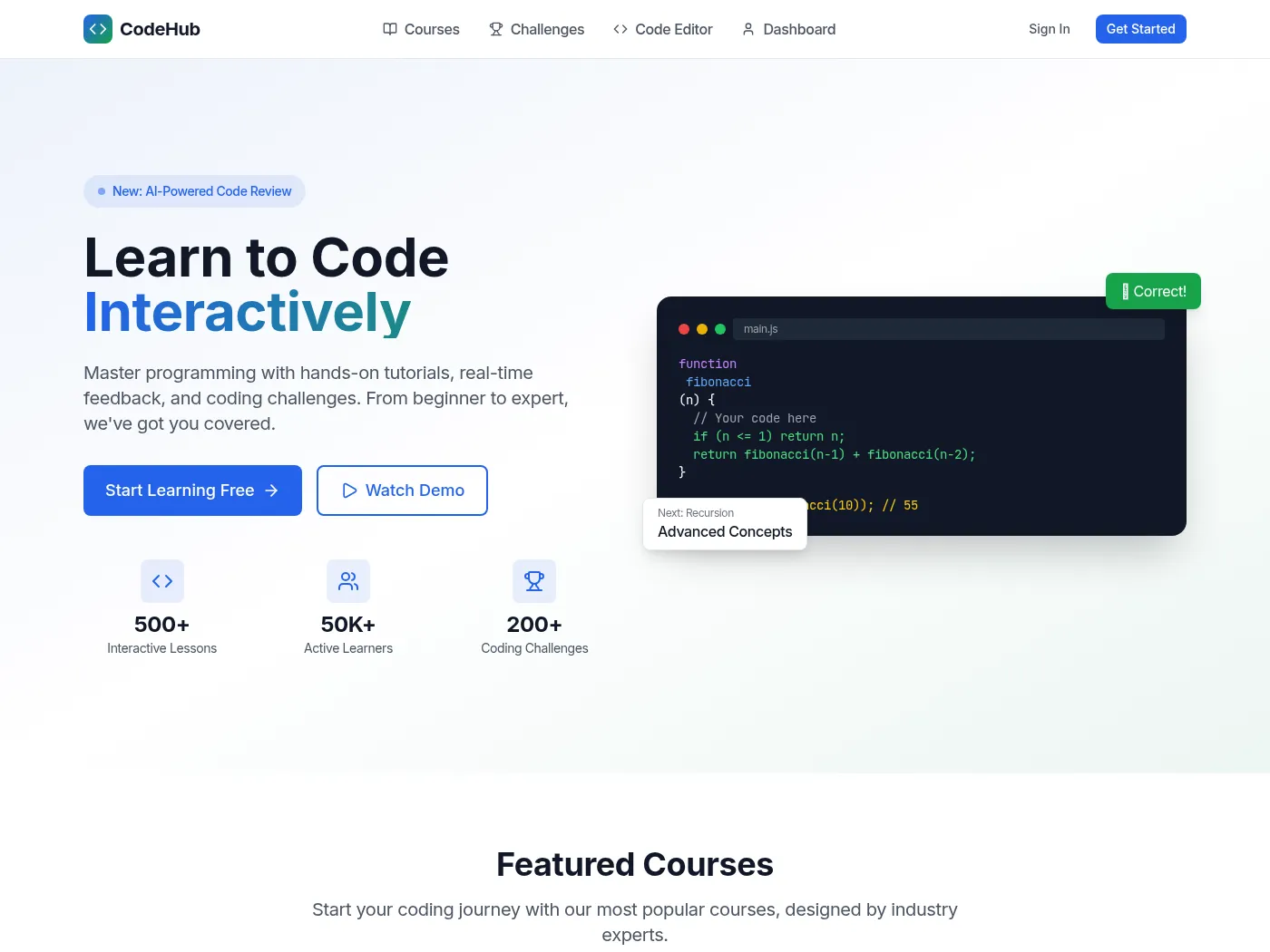 Code Learning Hub
