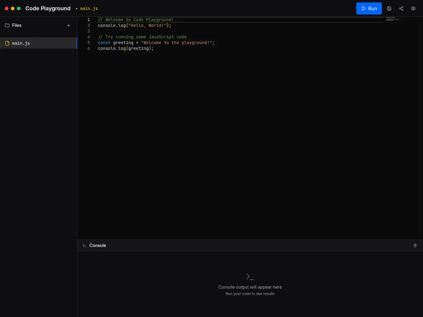 Code Playground