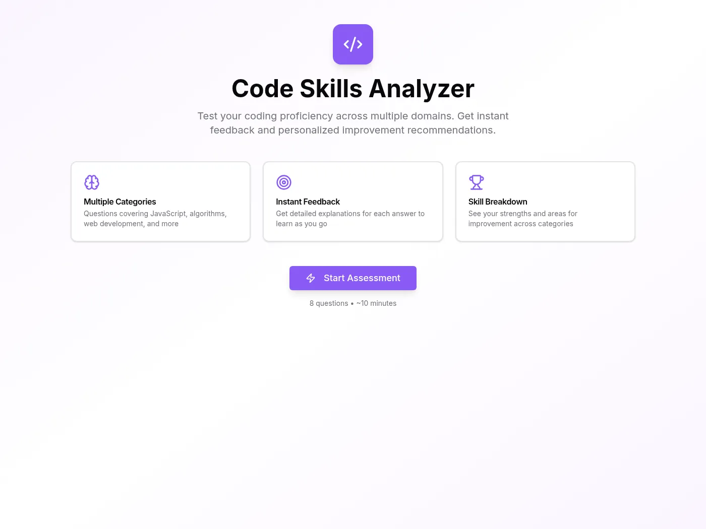 Code Skills Analyzer