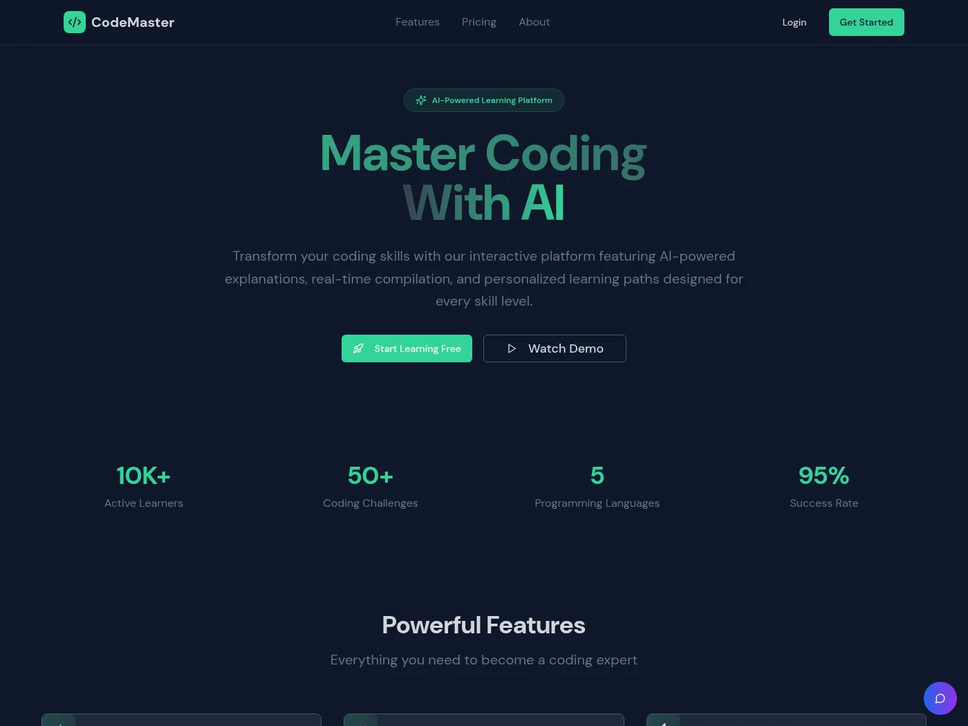 CodeGenie: AI-Powered Code Platform