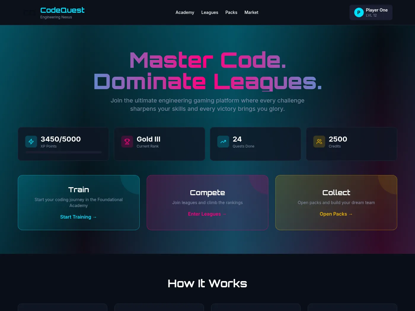 CodeQuest: Engineering Competitions Platform