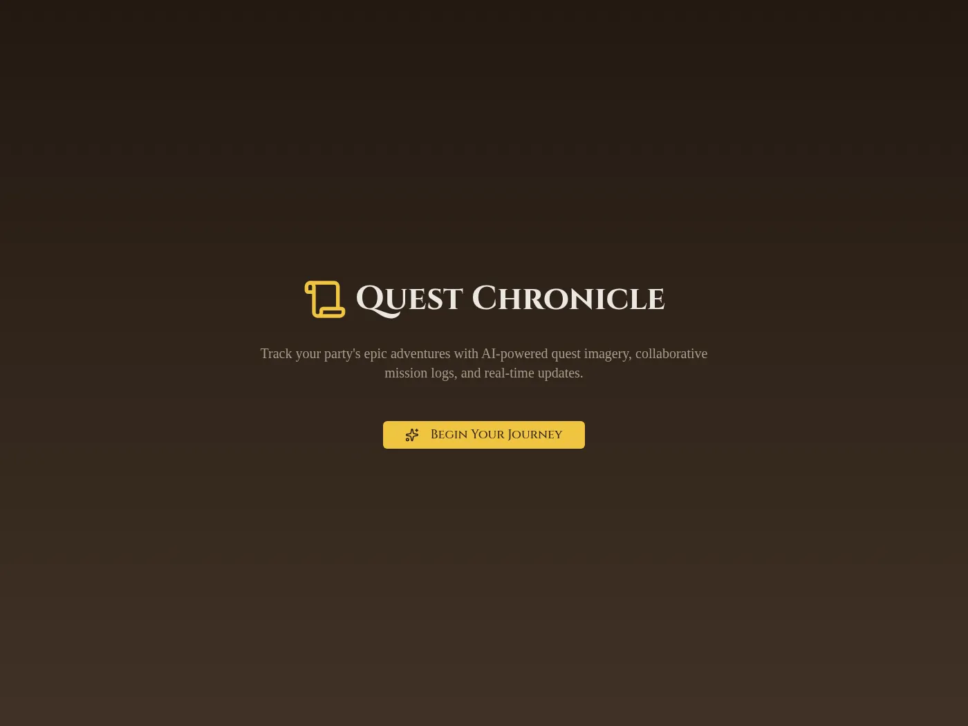 Collaborative DnD Mission Tracker with AI-Powered Quest Imagery