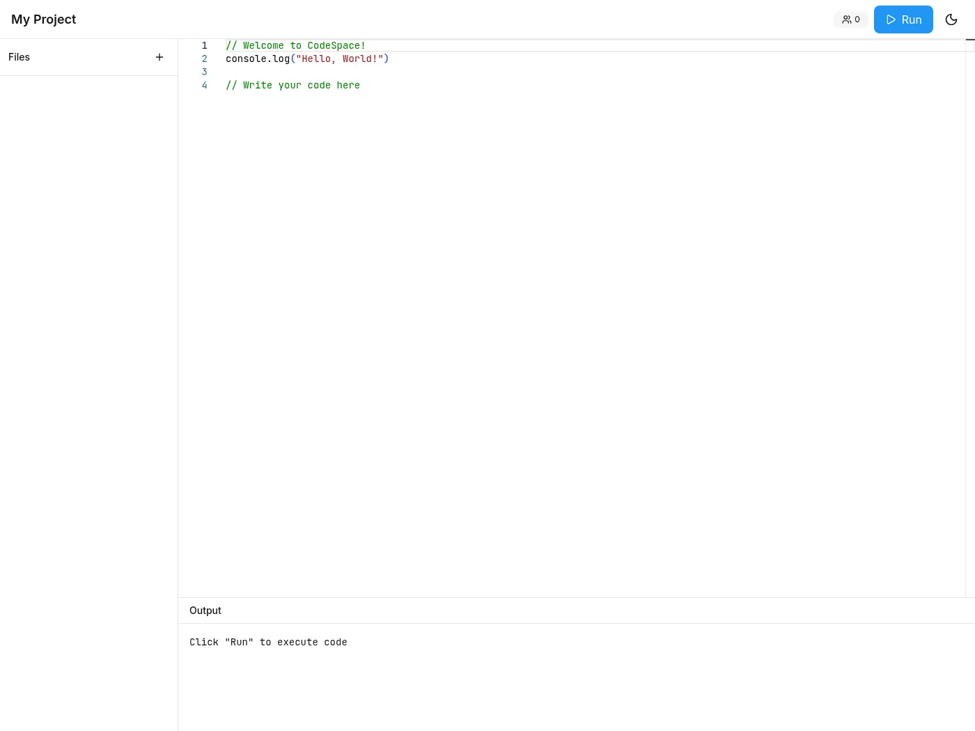 Collaborative Online Code Editor Platform
