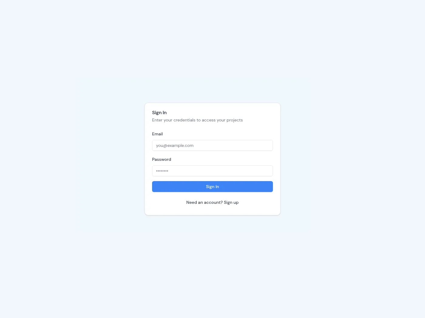 Collaborative Scheduling Web App