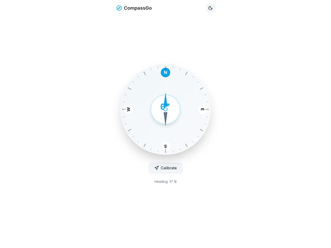 CompassGo – Cross-Platform Digital Compass App