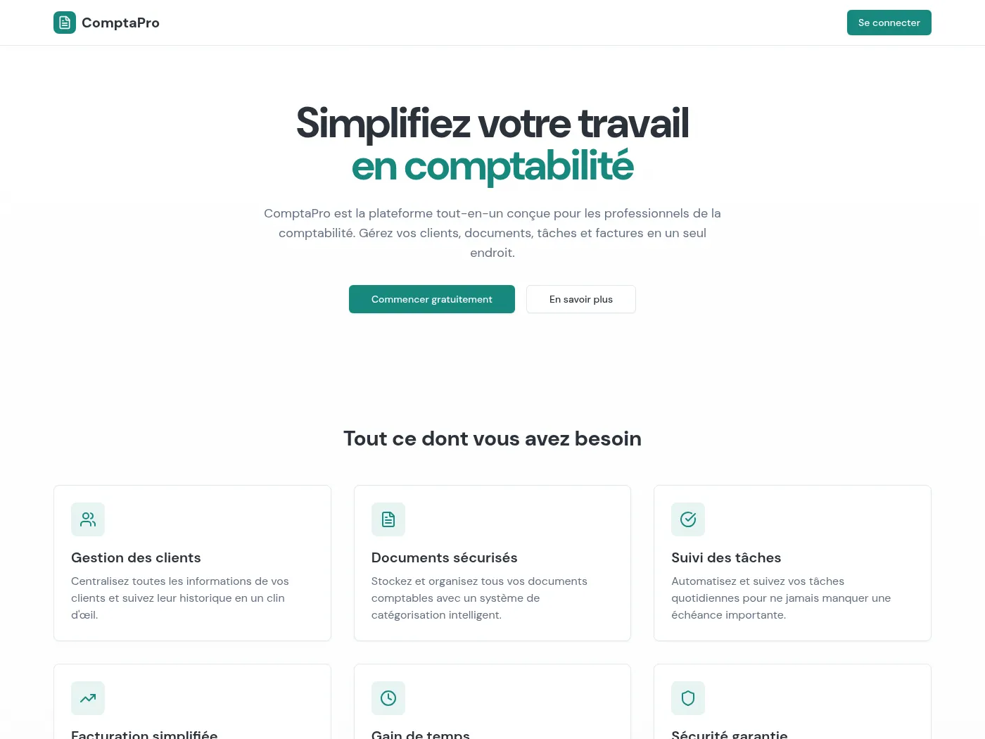ComptaPro Platform