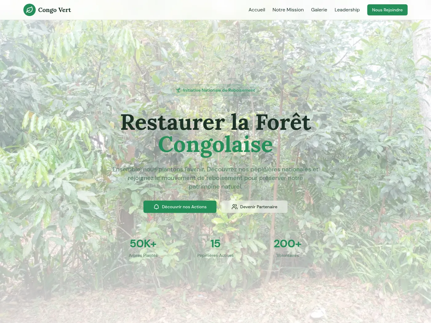 Congo Reforestation Hub
