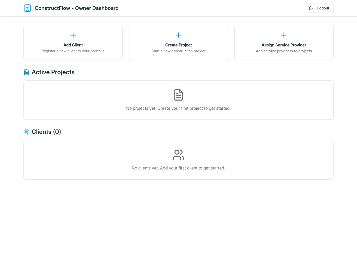 ConstructFlow – A Lightweight Project Lifecycle Framework for Construction Companies