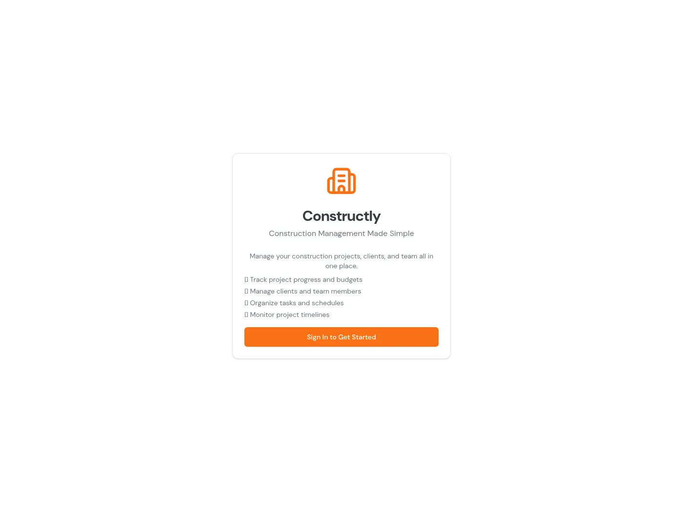 Constructly App
