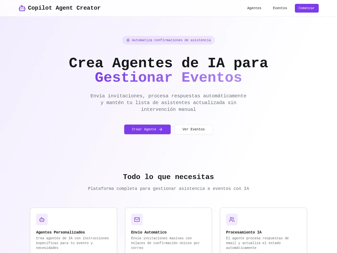 Copilot Agent Creator