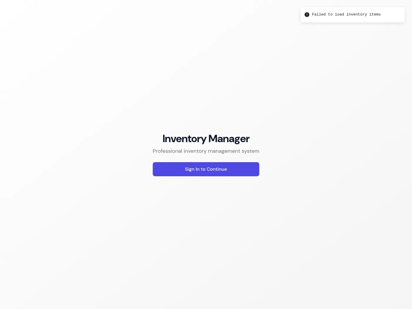 C++ Inventory App