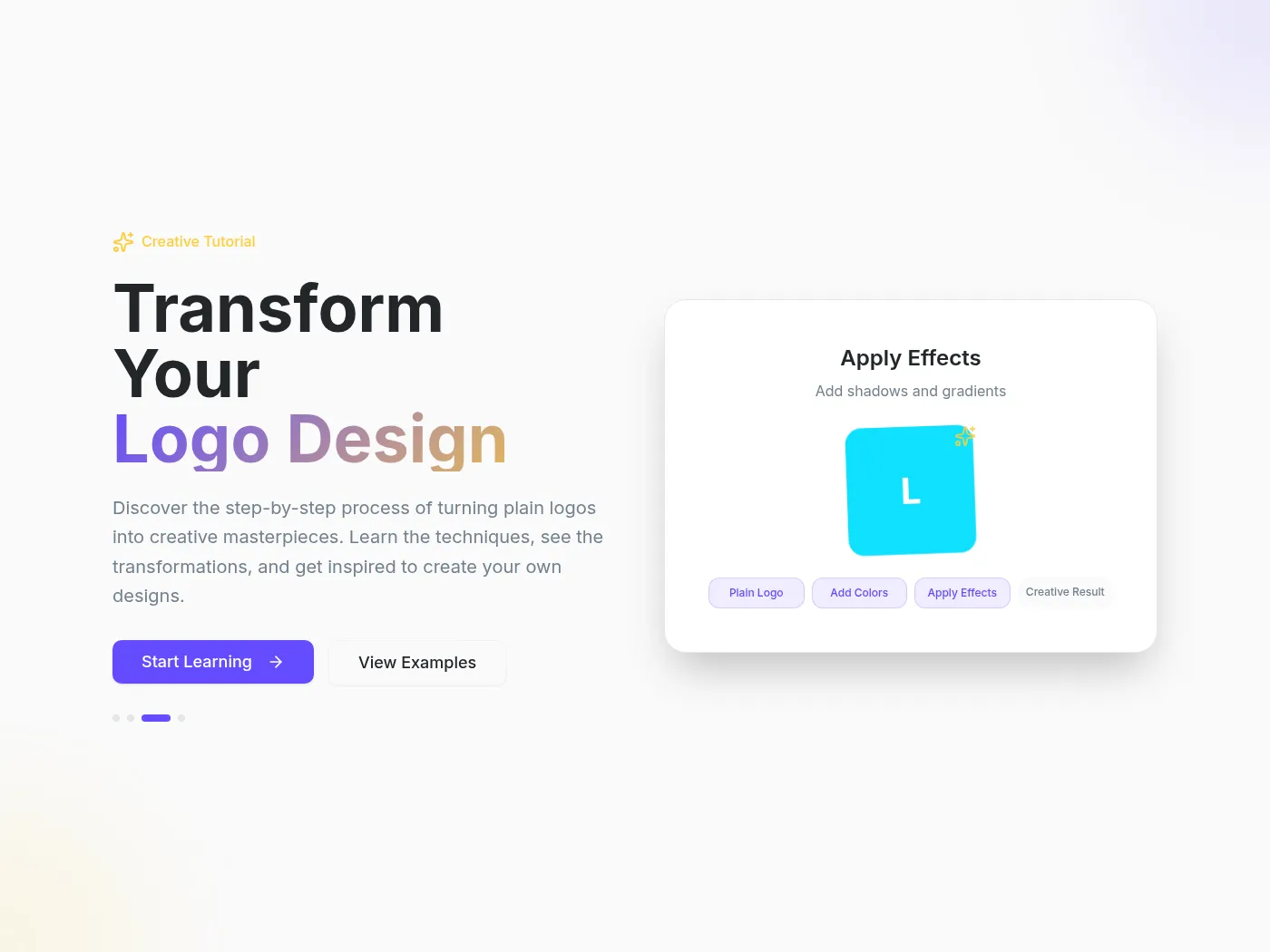 Creative Logo Transformation Tutorial Showcase