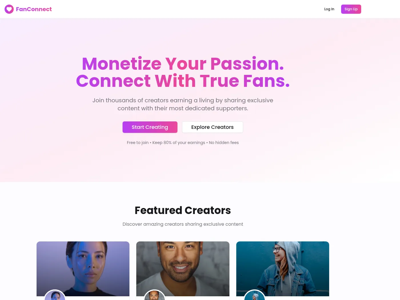 Creator Subscription Platform