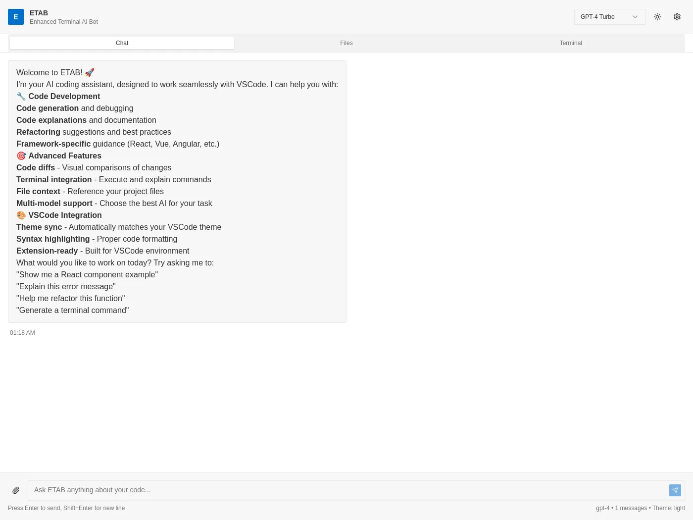 Cursor Chat Clone for VSCode