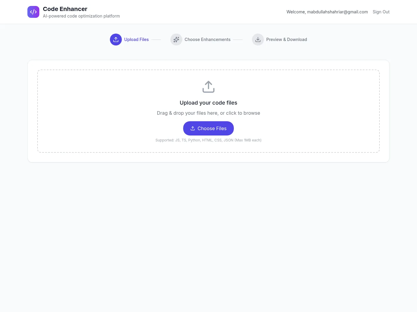 Custom App Code Uploader & Personalizer