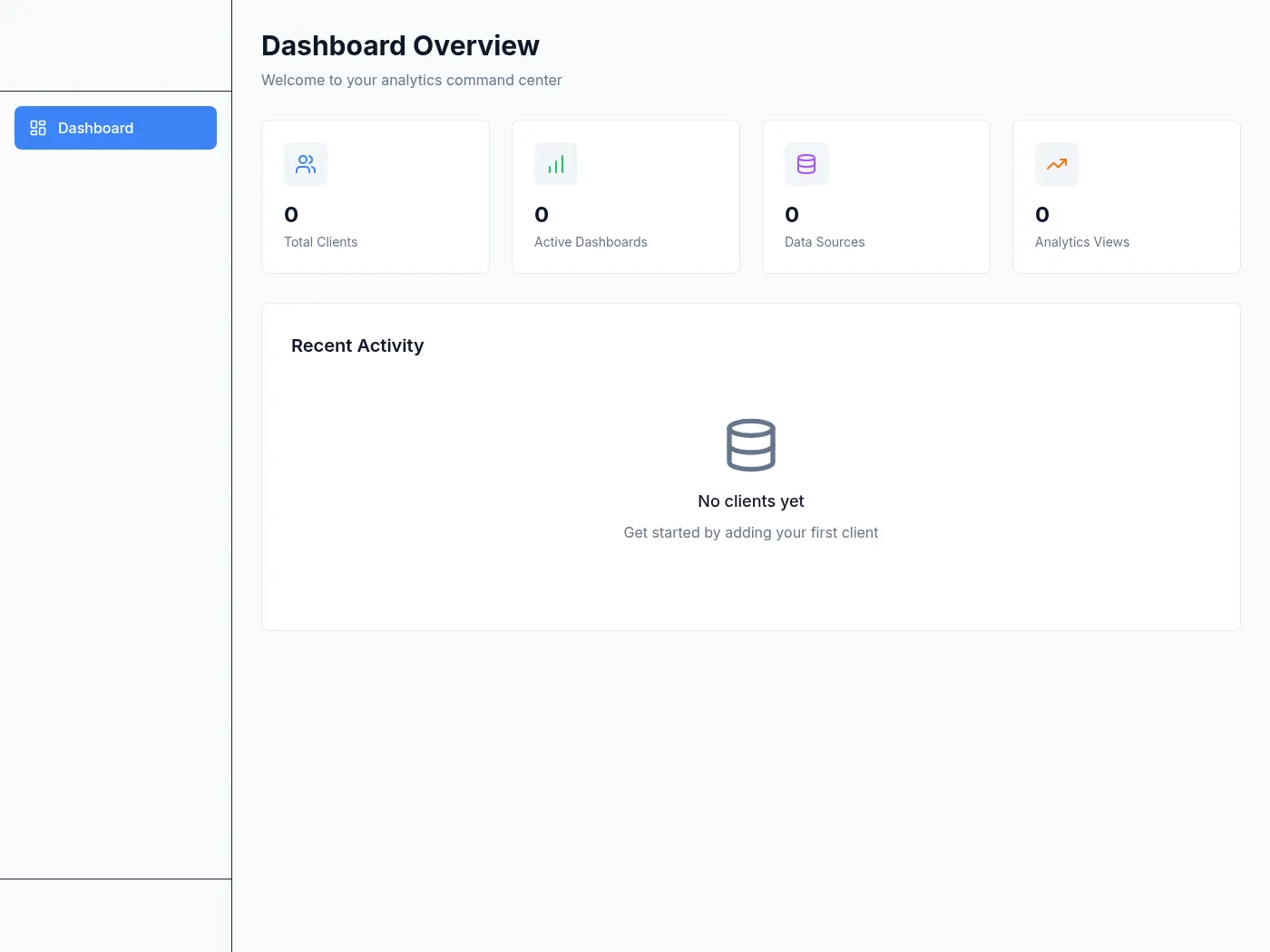 Customizable Multi-Client Analytics Platform