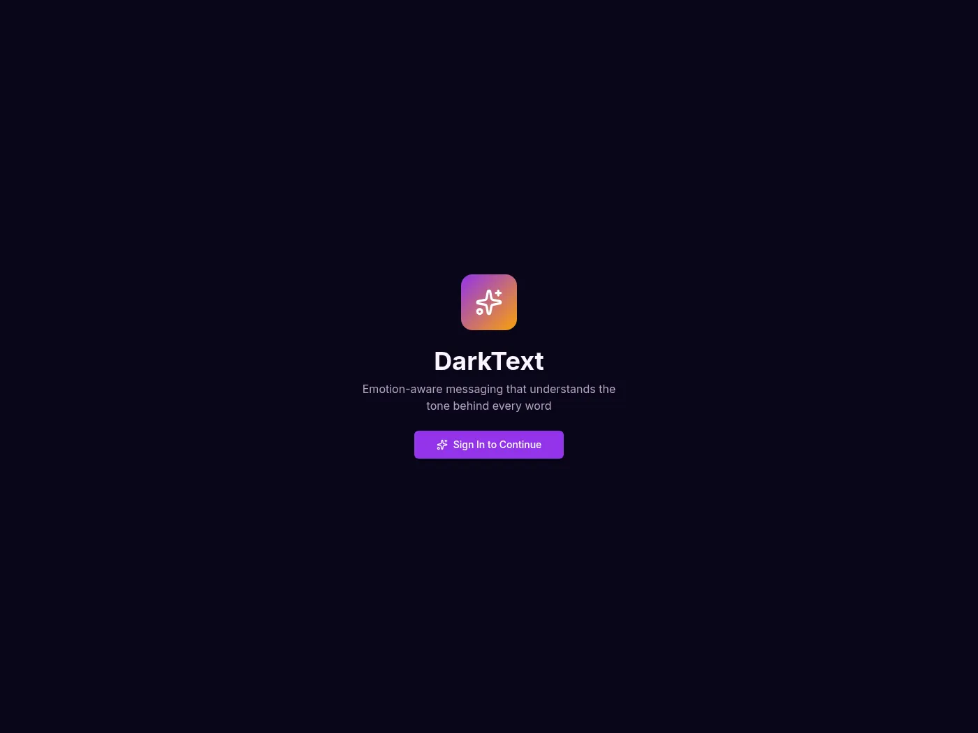DarkText: Emotion-Aware Messaging Platform