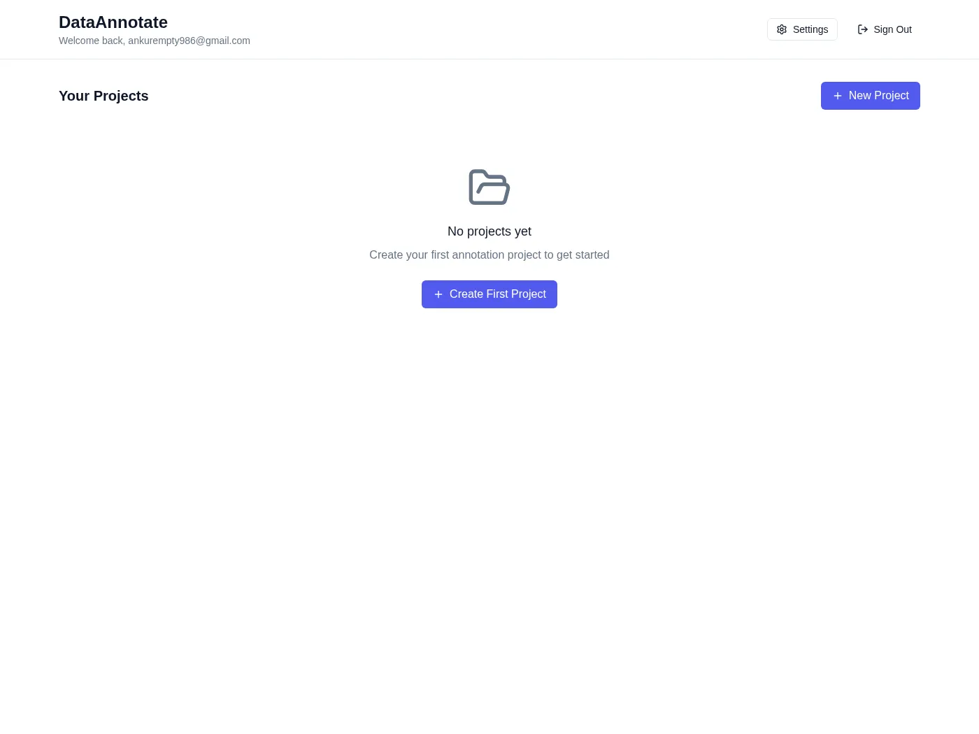 Data Annotation Platform for Images and Videos
