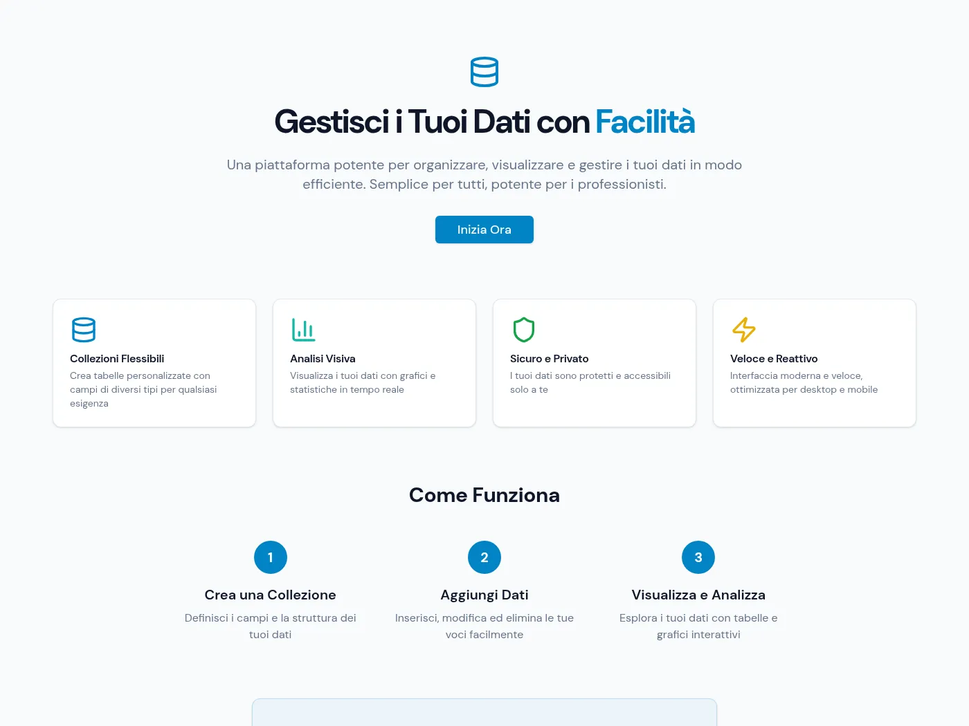 Data Management Web Platform