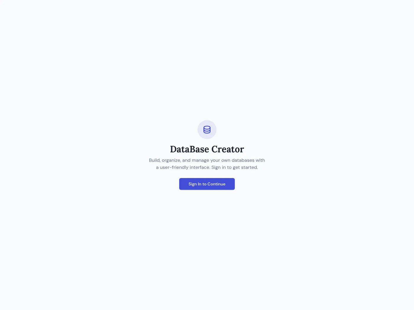 DataBase Creator