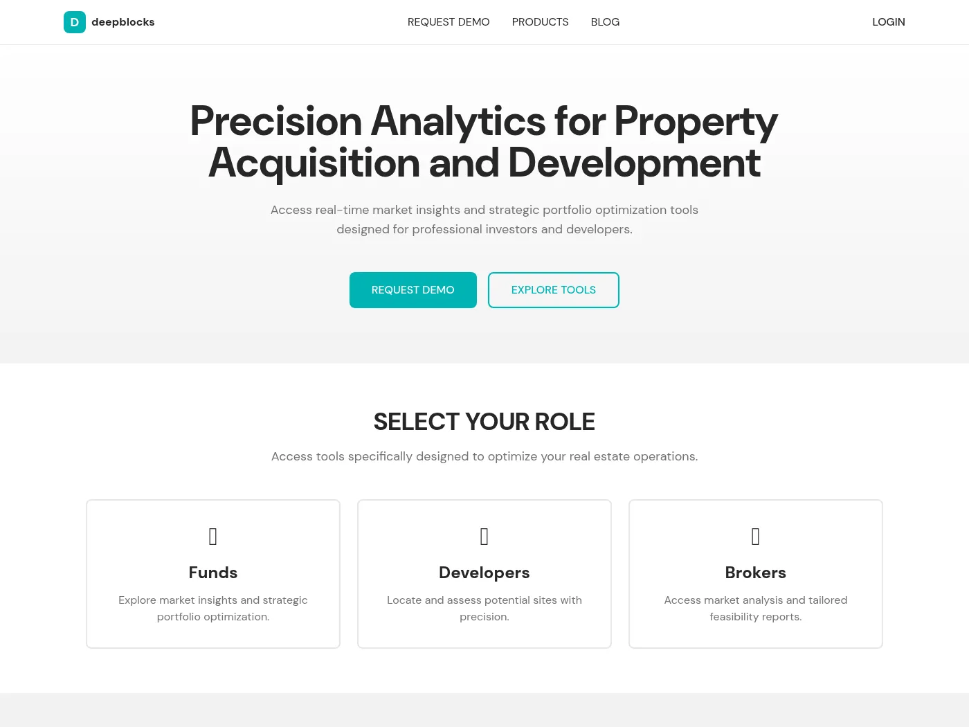 Deepblocks Web Platform Clone