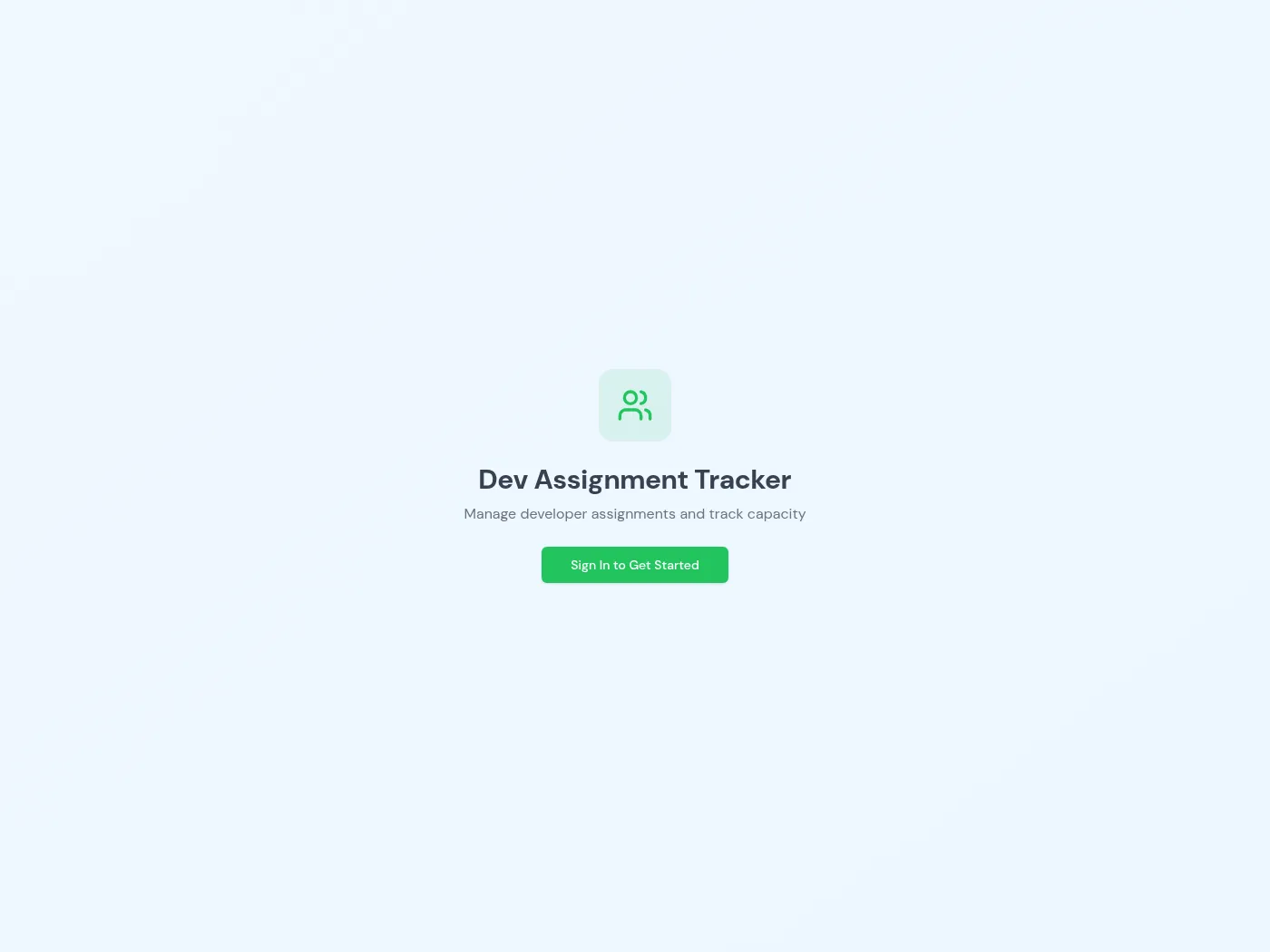 Dev Assignment & Capacity Tracker