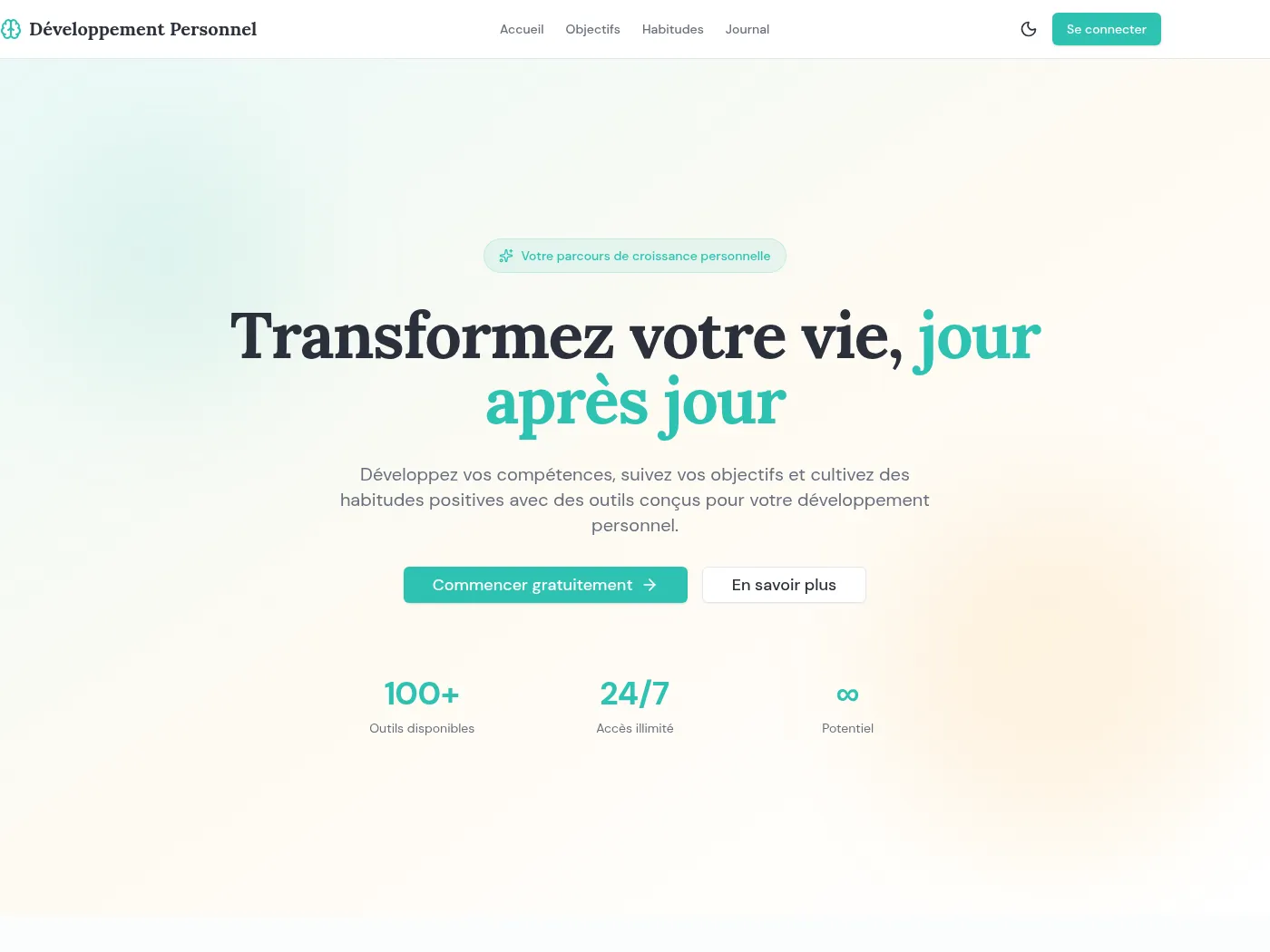 Mon Développement Personnel