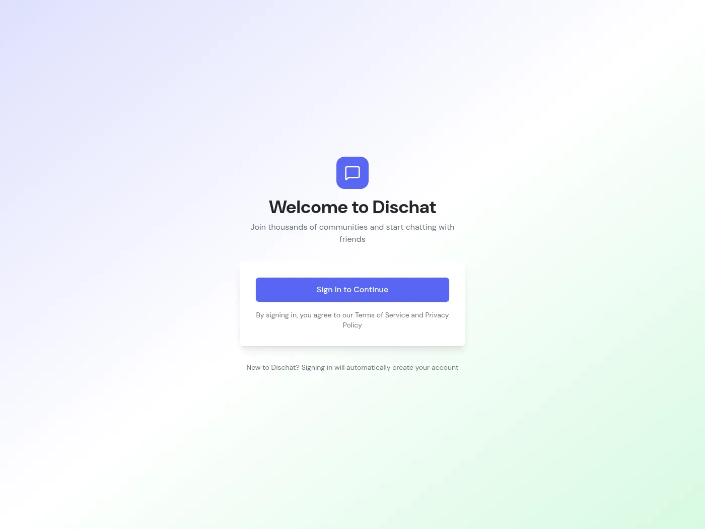 Dischat: Next-Gen Real-Time Community Chat Platform