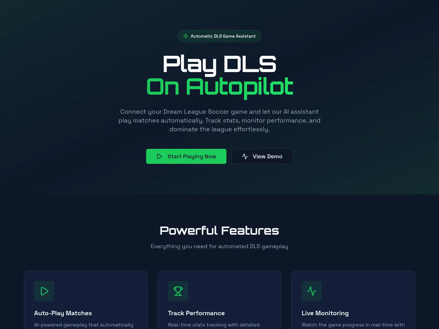Automated DLS Game Assistant