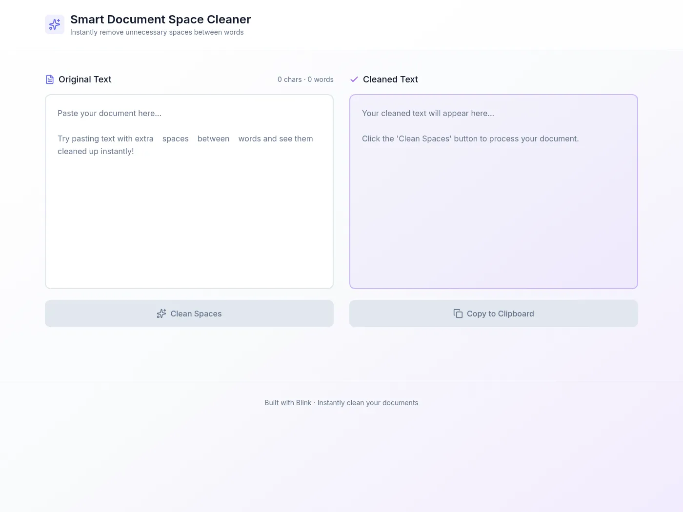 Smart Document Space Cleaner