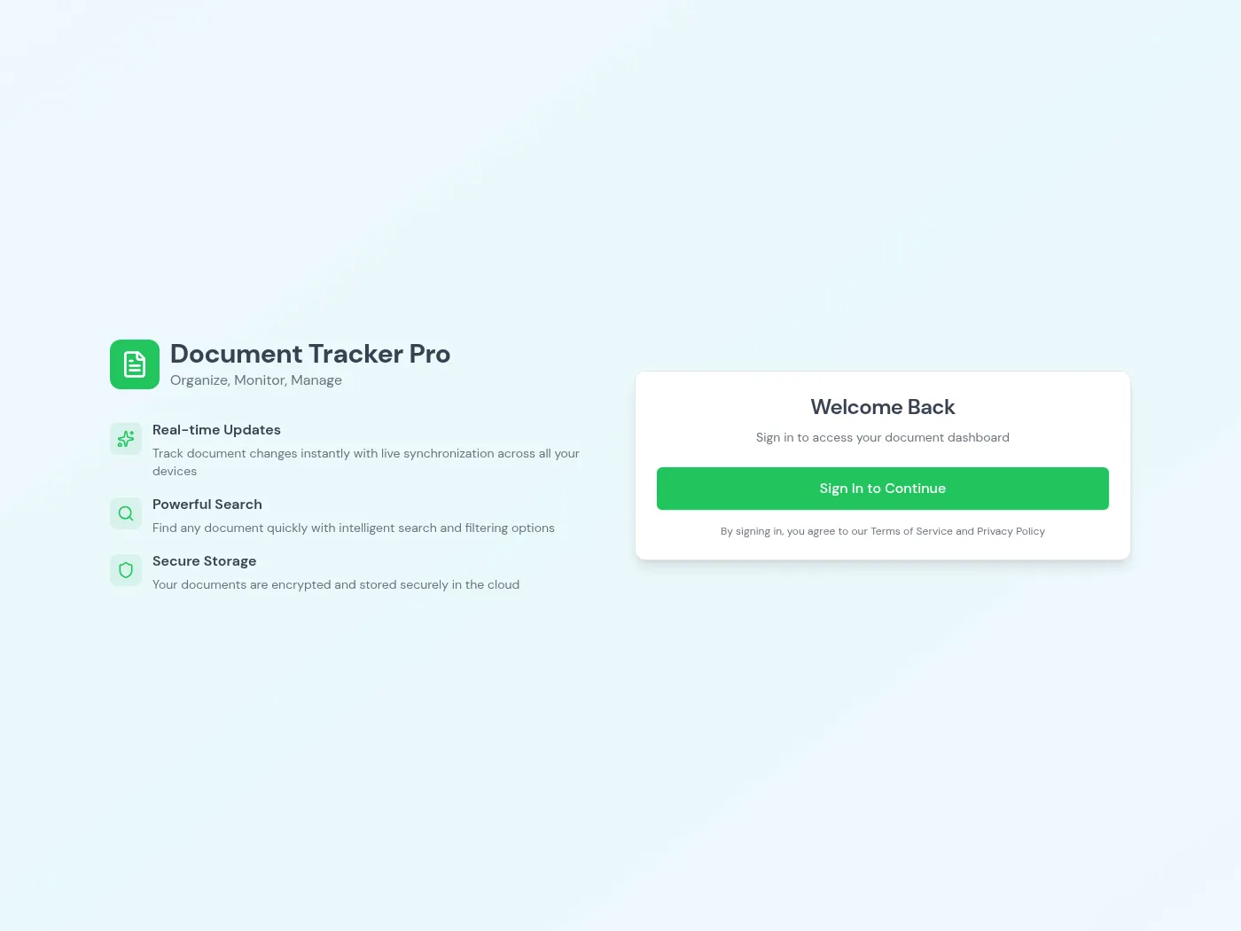 Document Tracker Pro