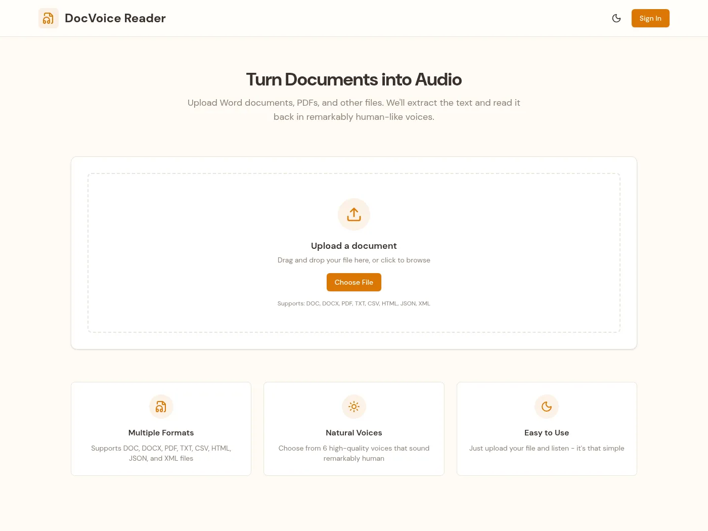 DocVoice Reader
