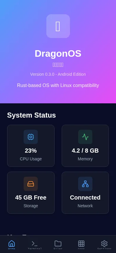 Dragon OS Android Edition