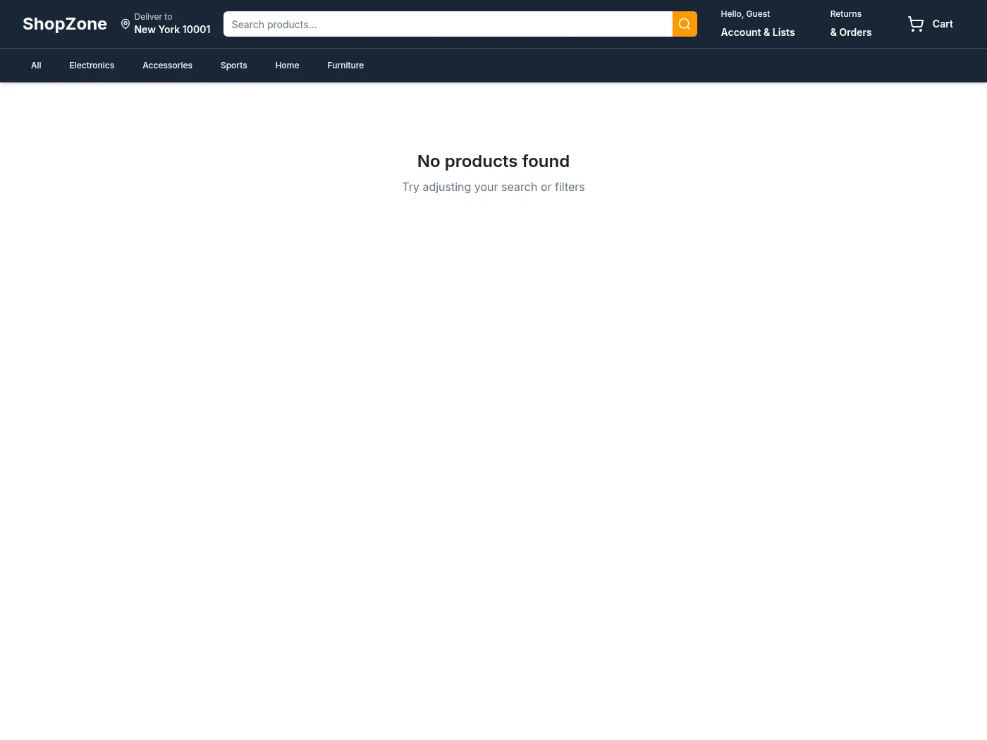 Amazon-like E-commerce Platform