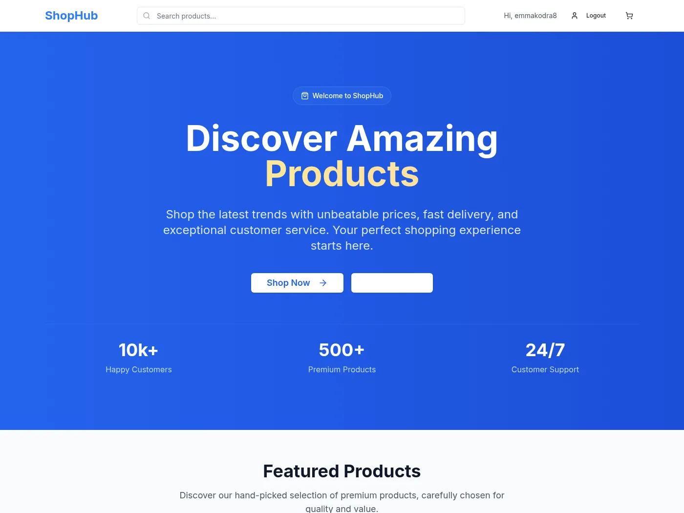 E-Commerce Web Platform