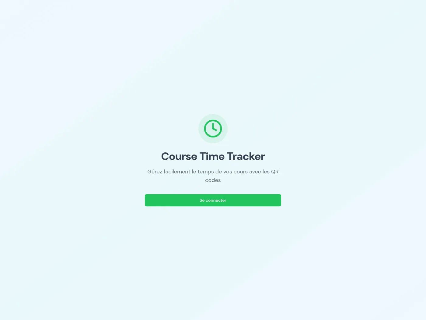 Easy Course Time Tracker for Teachers