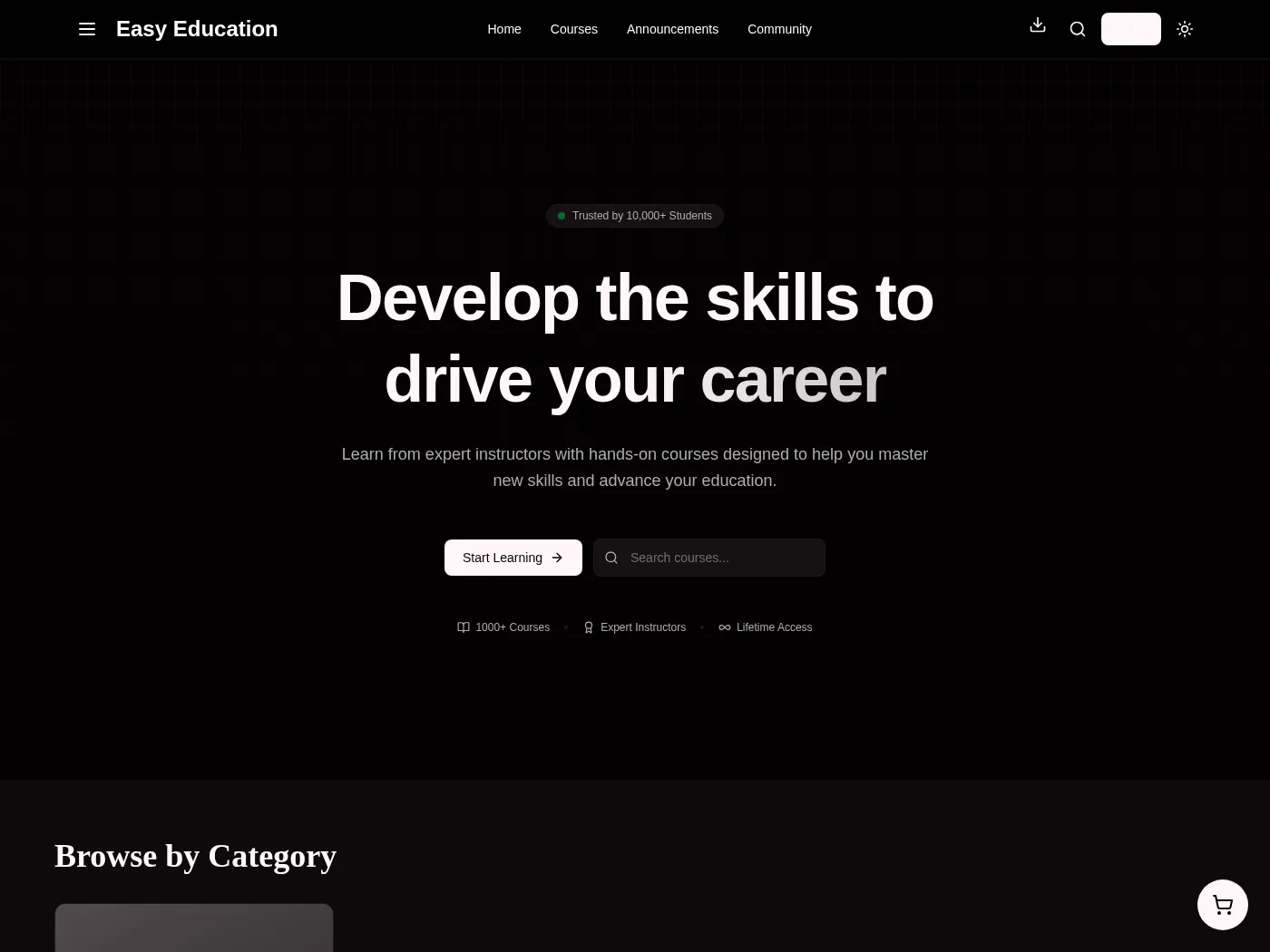 Easy Education - Free Online Courses Platform