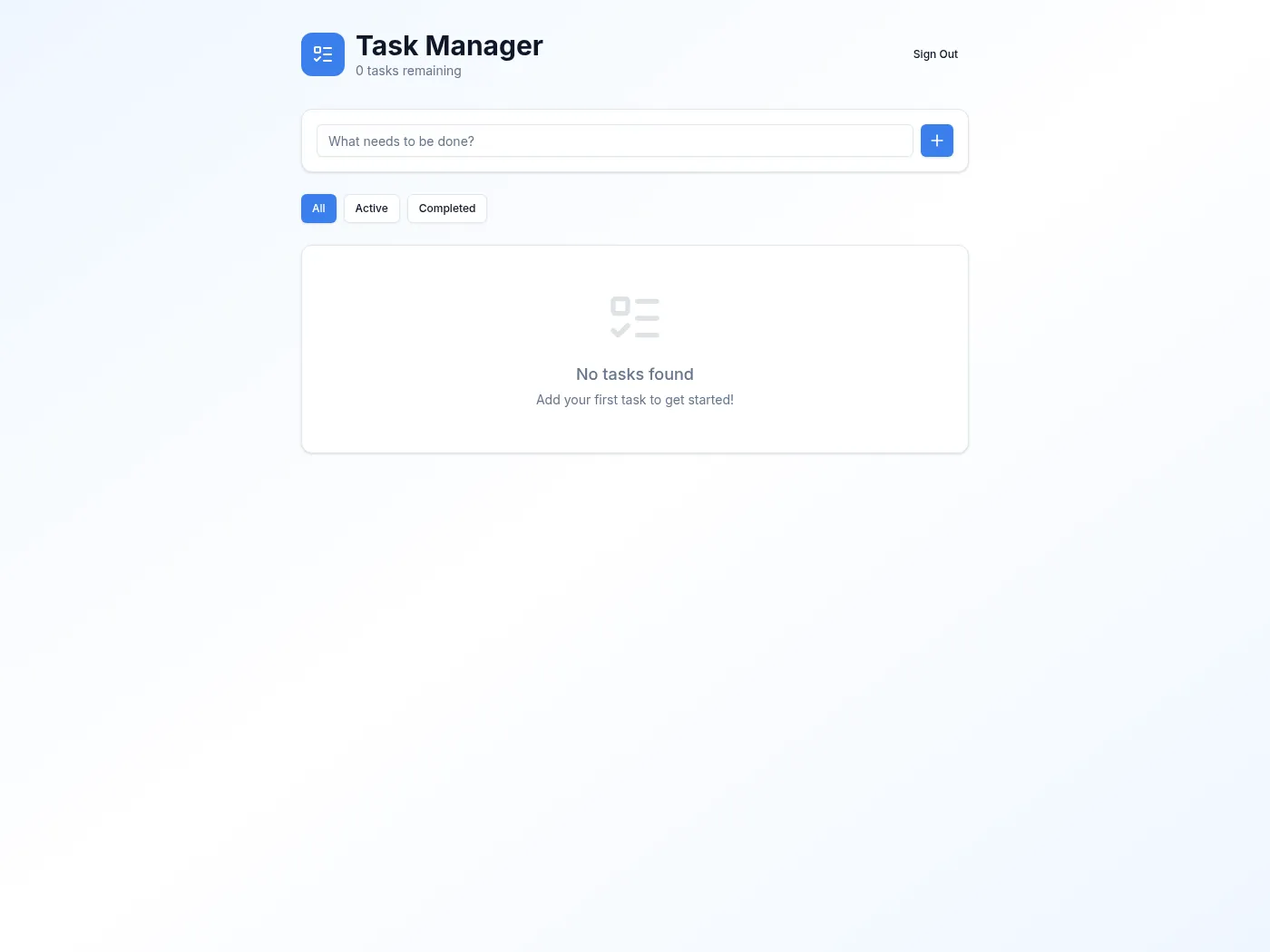 Easy Task Manager