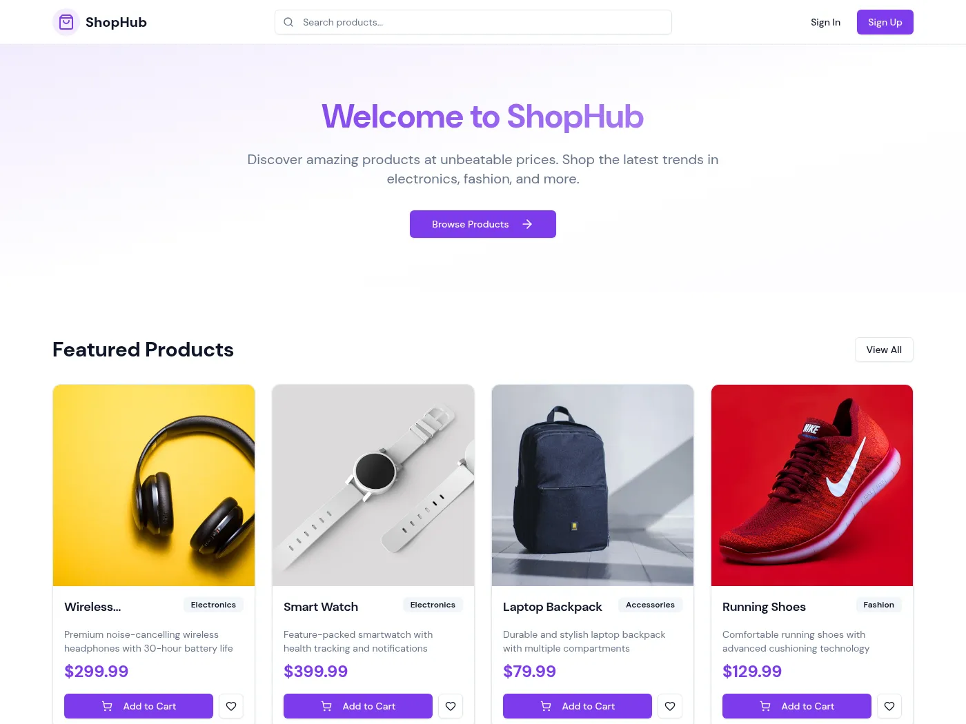 Comprehensive Ecommerce Platform with User & Admin Panels