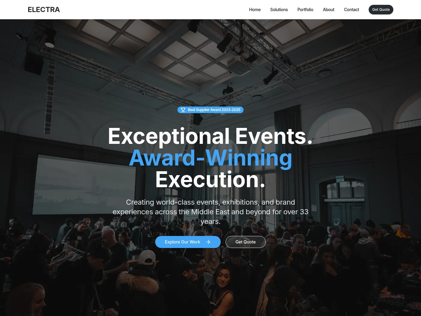 Electra Solutions Web Clone