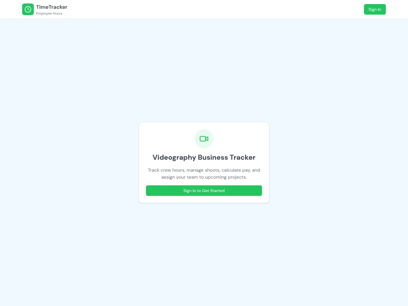 Employee Work Hours Tracker
