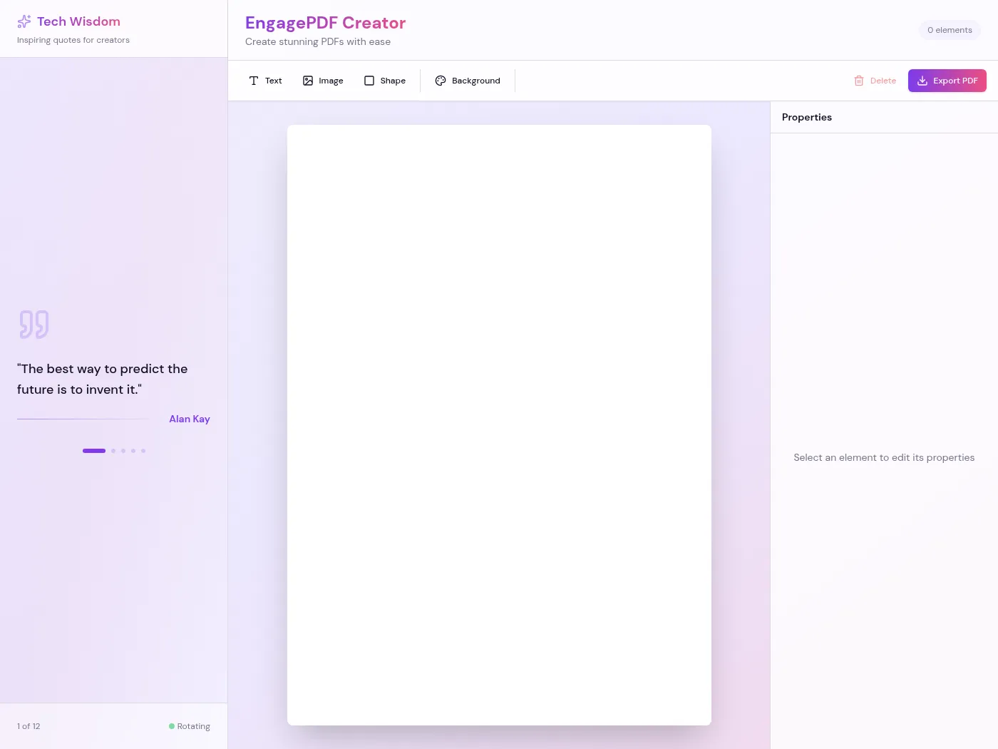 EngagePDF Creator