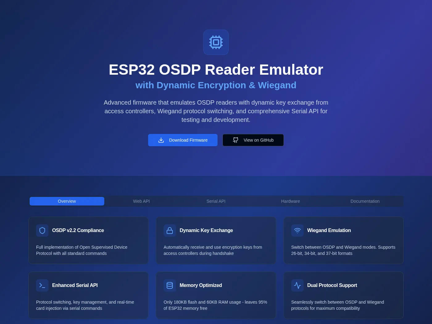 ESP32 OSDP Reader Emulator with Encryption