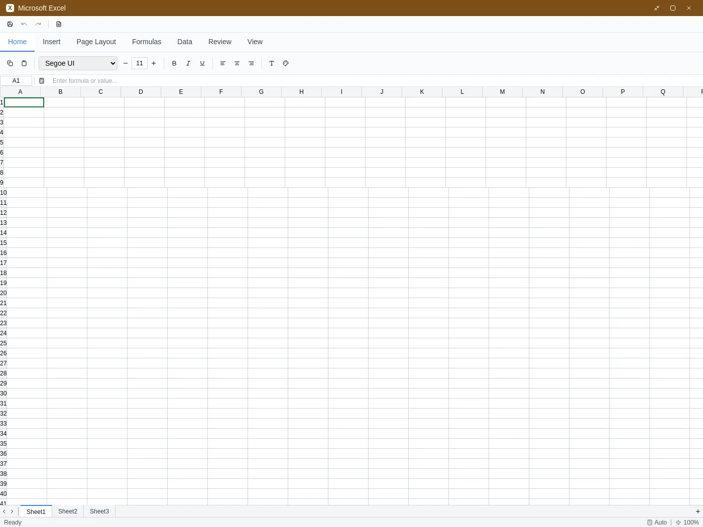 Excel Clone - Web Spreadsheet Application