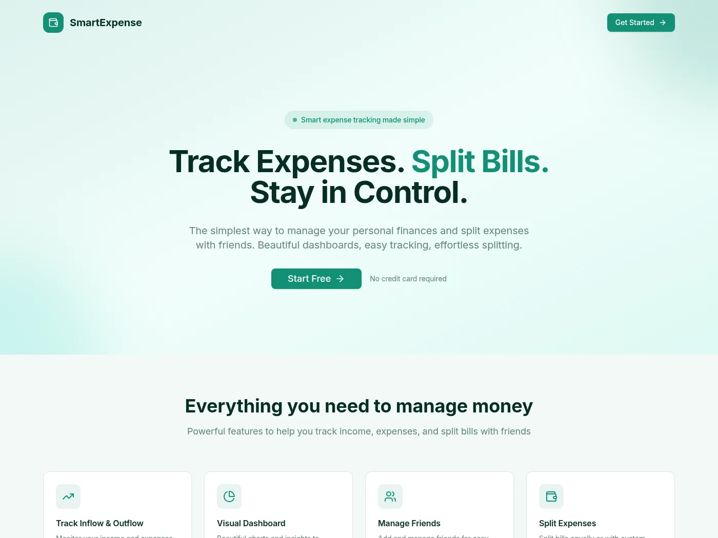 SmartExpense Splitter