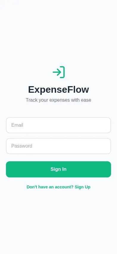 Expense Tracker Mobile App with Visual Budget Insights
