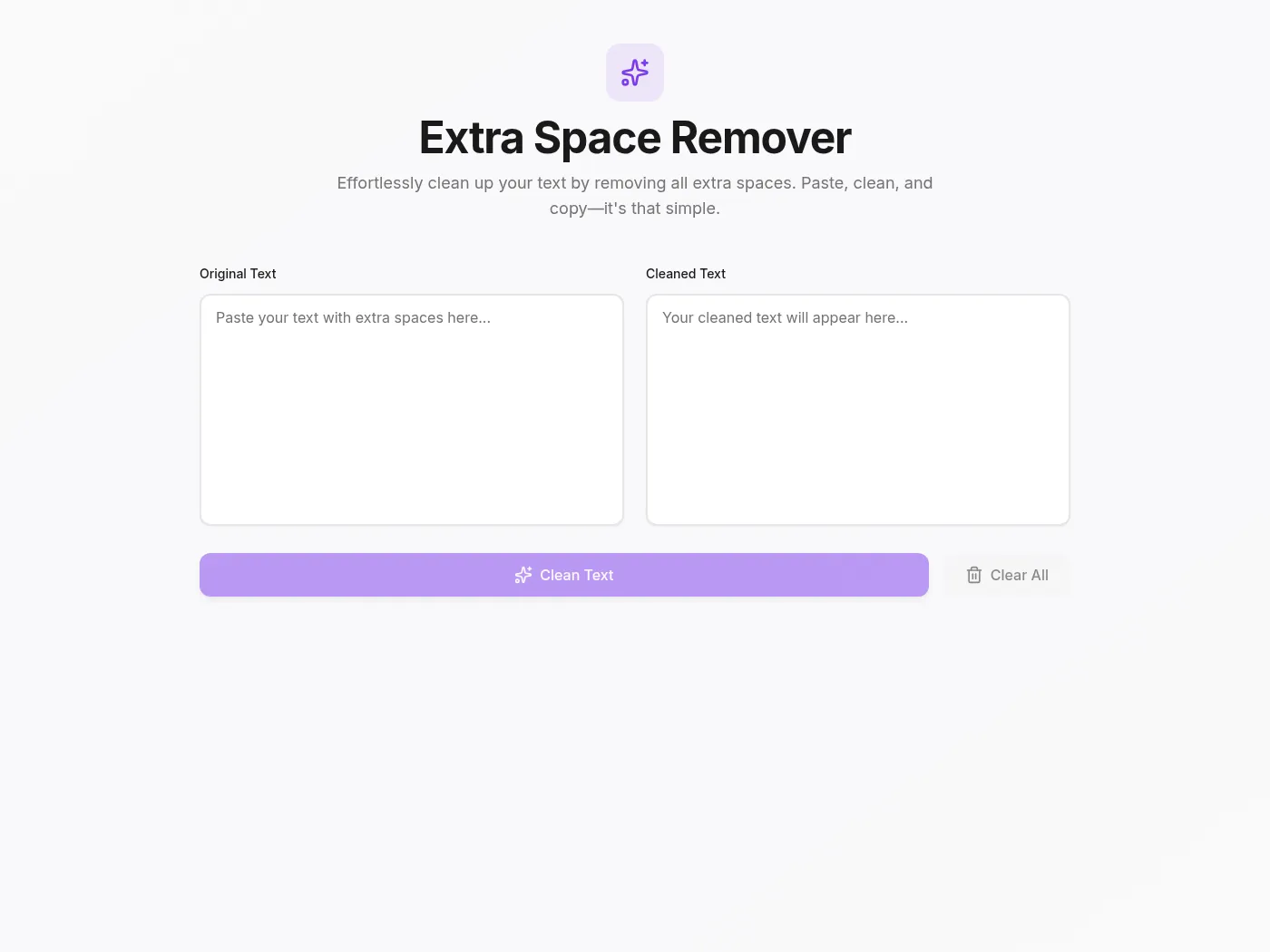 Extra Space Remover